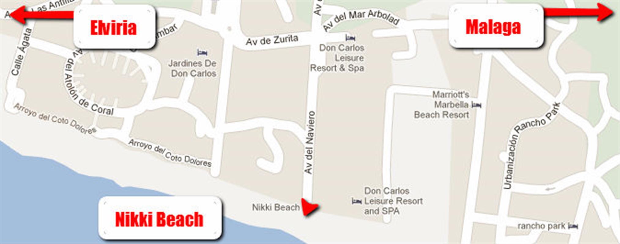 Best beach clubs Marbella - Nikki beach