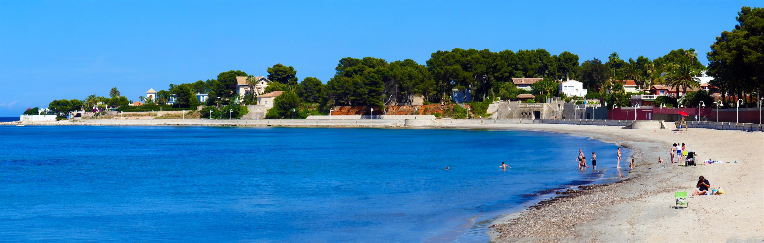 Guía de las playas de Denia - Información, fotos y mapa.