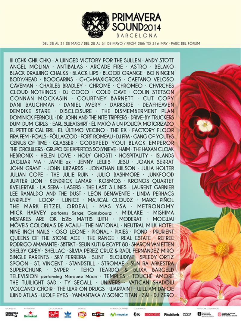 Primavera Sound 2014 - Rápida guía del mejor festival de España
