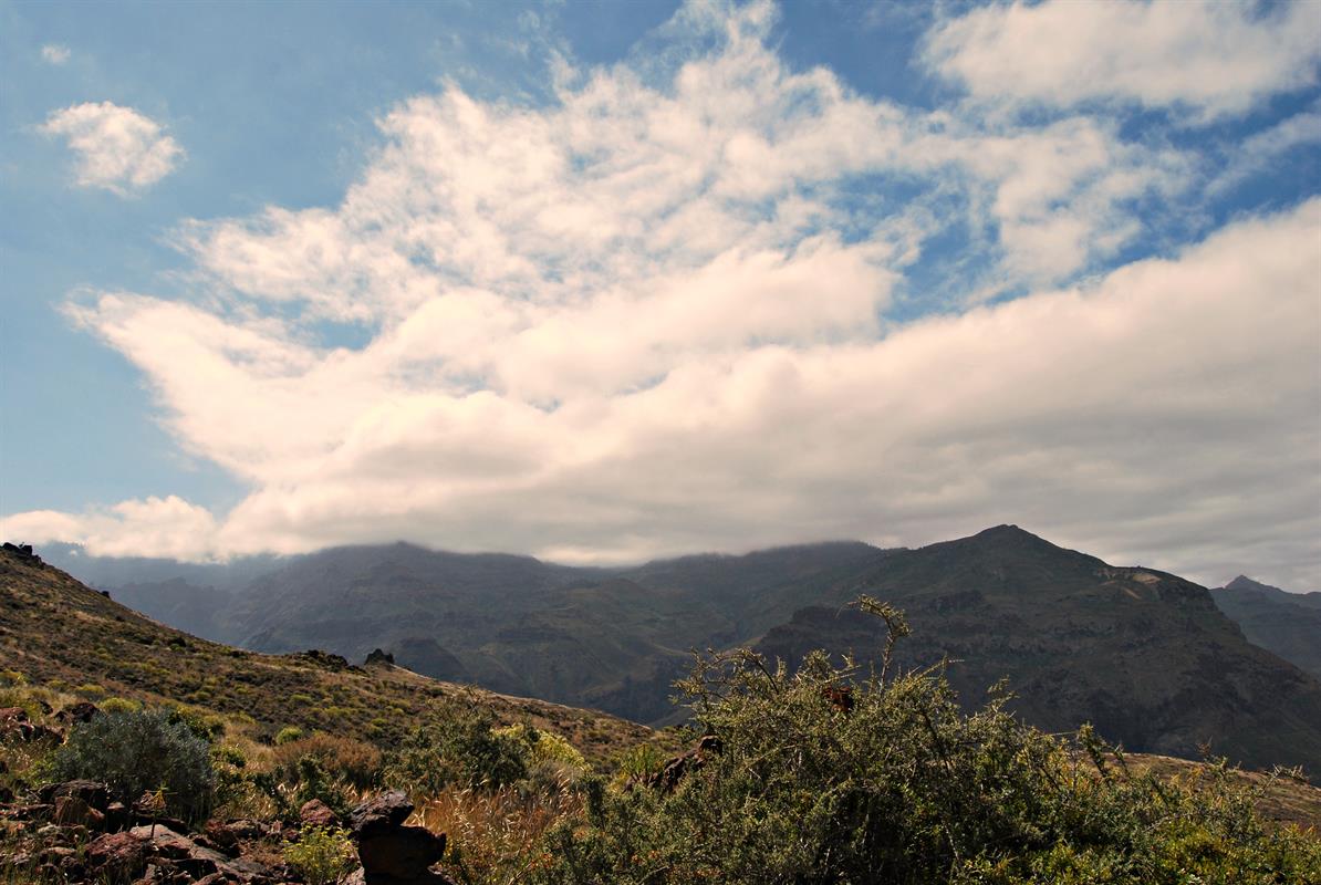 Andén Verde, cliffwalking on Gran Canaria