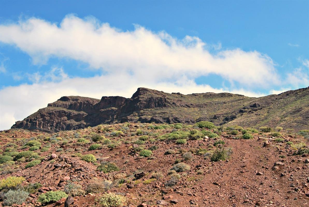 Andén Verde, cliffwalking on Gran Canaria