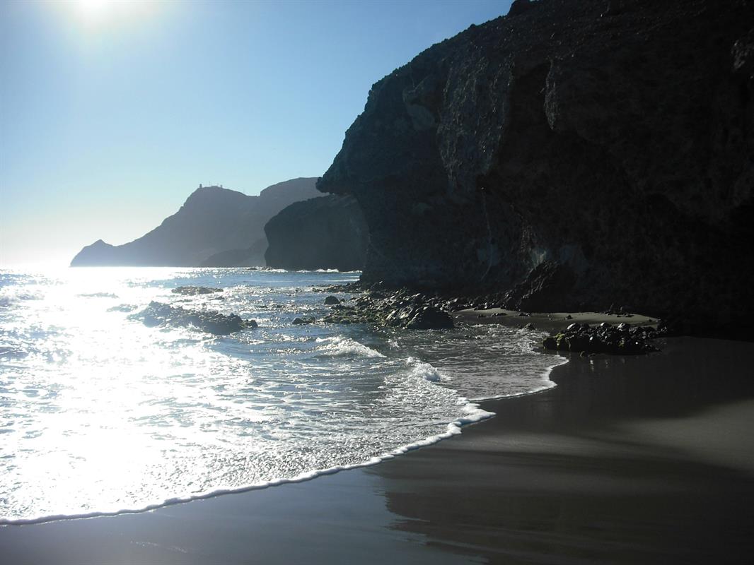 Naturstrand Playa de Mónsul in Cabo de Gata